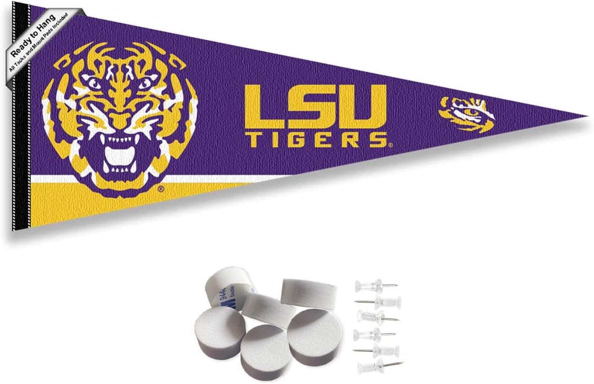 Amazon.com : College Flags & Banners Co. Louisiana State LSU Tigers ...