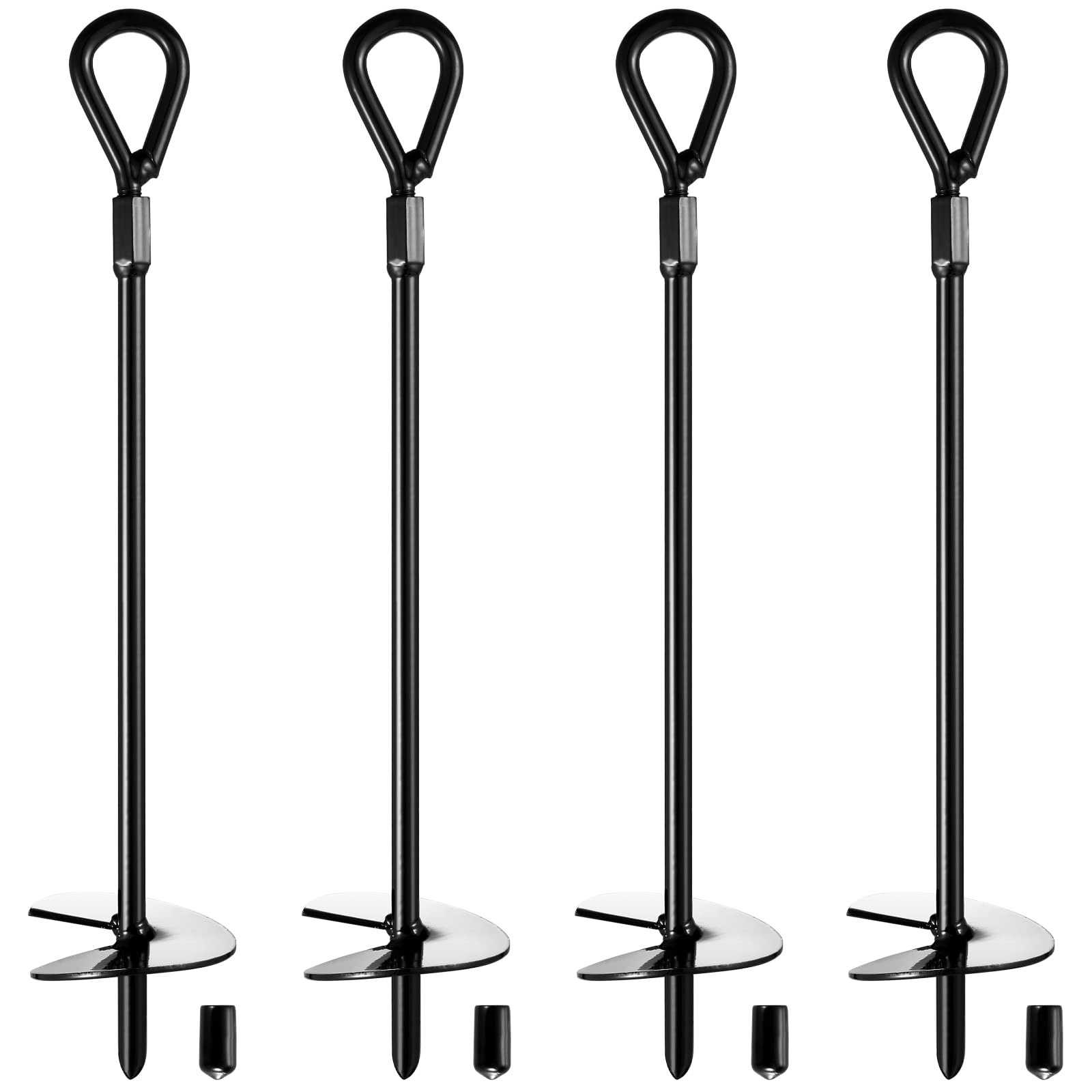 Buy Ground Anchors Denniee Trampoline Anchors Tree Stake Kit Canopies ...