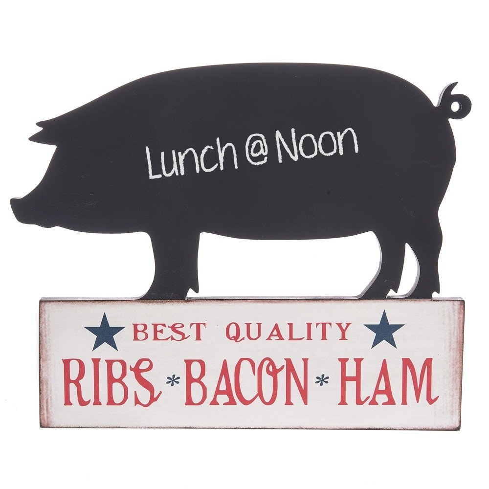 Amazon.com: Midwest-CBK Pig Chalkboard : Home & Kitchen