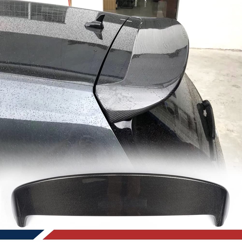 Buy JC SPORTLINE Carbon Fiber Rear Trunk Spoiler for Volkswagen VW Golf ...