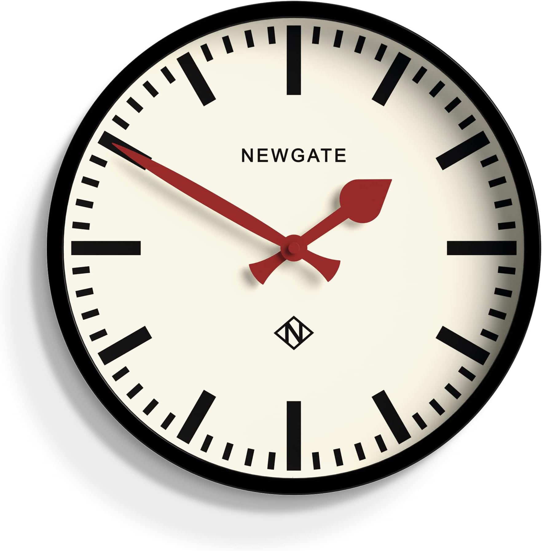 Amazon.com: NEWGATE® Number Four Modern Wall Clock - Small Wall Clocks ...
