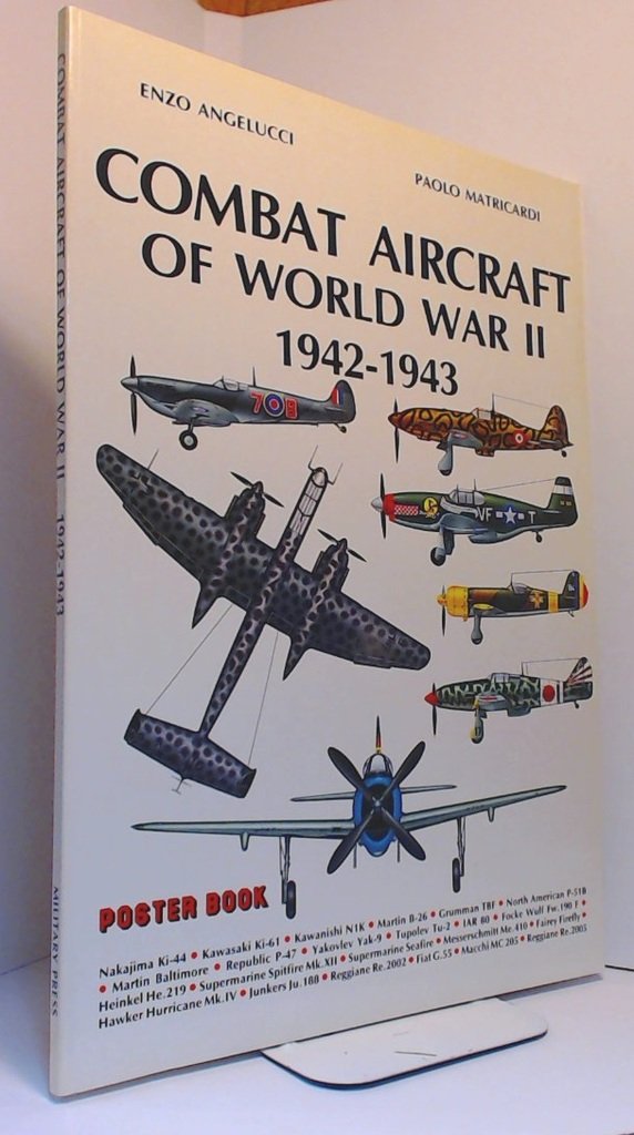 Combat Aircrafts Of WW II 1942-1 (World Combat Aircraft Poster Book ...