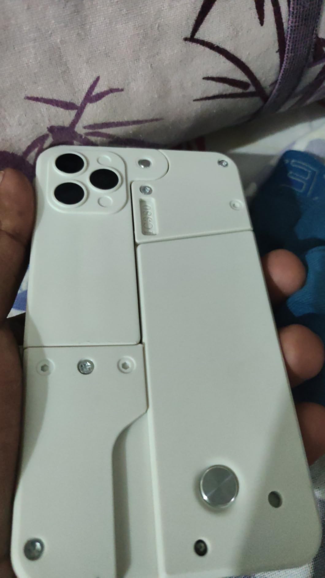 Frixen Folding Soft Bullet Gun Toy - Folding Mobile Phone Shape Toy ...