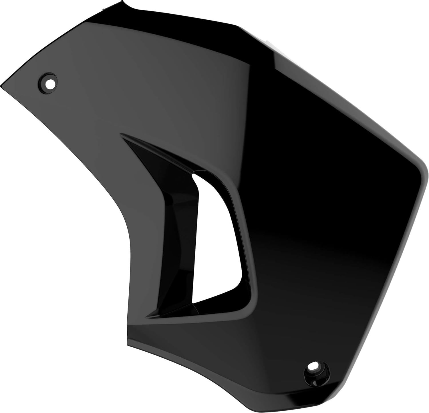 Polisport Radiator Scoops – Black Panels for Kawasaki KLR 650 Right ...