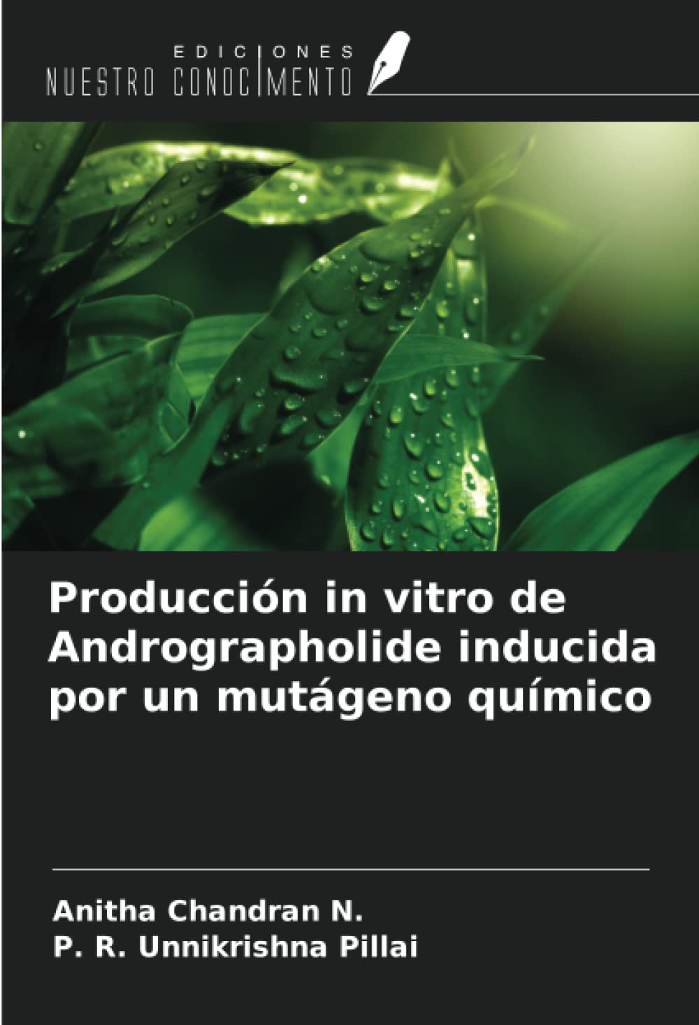 Producción in vitro de Andrographolide inducida por un mutágeno químico ...