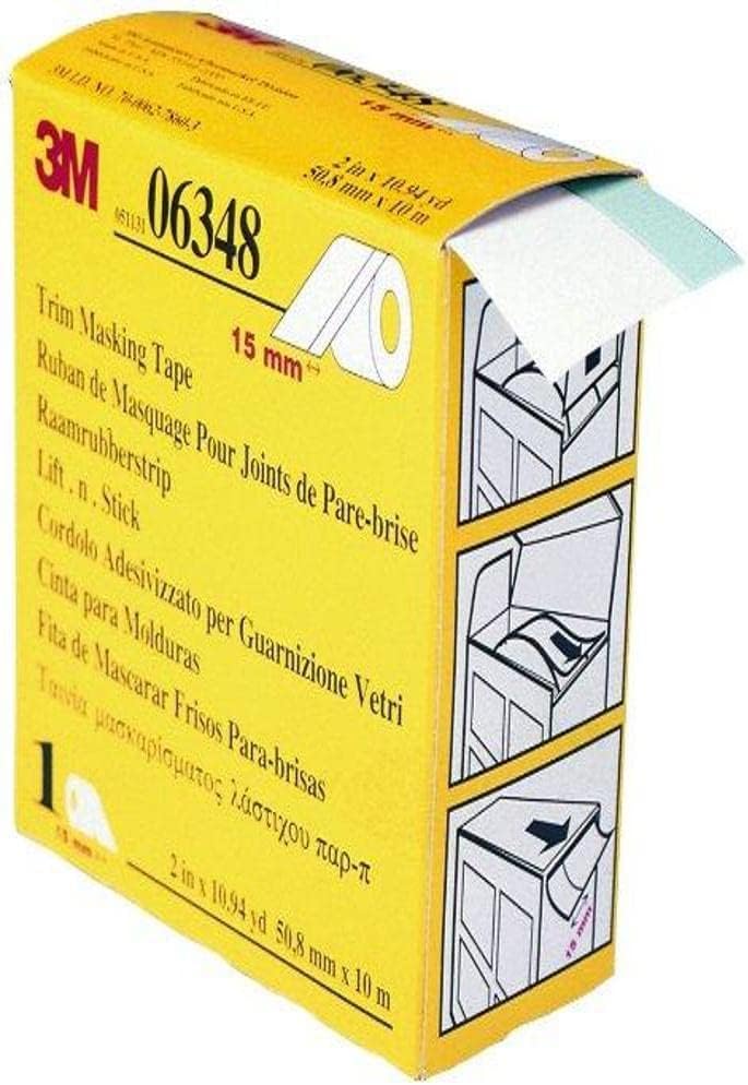Amazon.com: 3M 06348 50.8 mm x 10 m Trim Masking Tape - Case of 6 ...