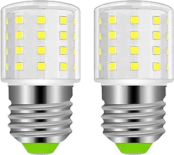 hekmazon Led Refrigerator KEI D34L Light Bulb AC 100-265V 3.5W 40W Halogen Equivalent E26 Medium ...