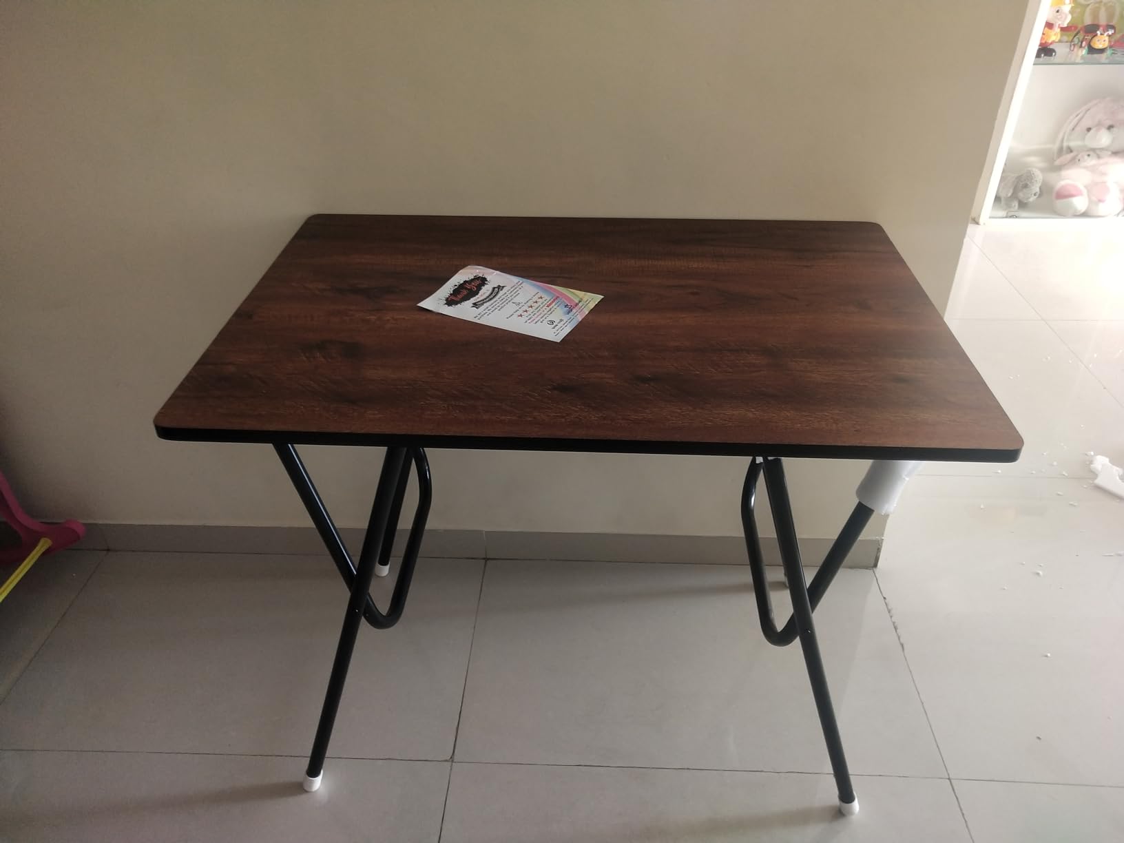 wow craft Multi Purpose Foldable Two Seater Dining Table for Home ...