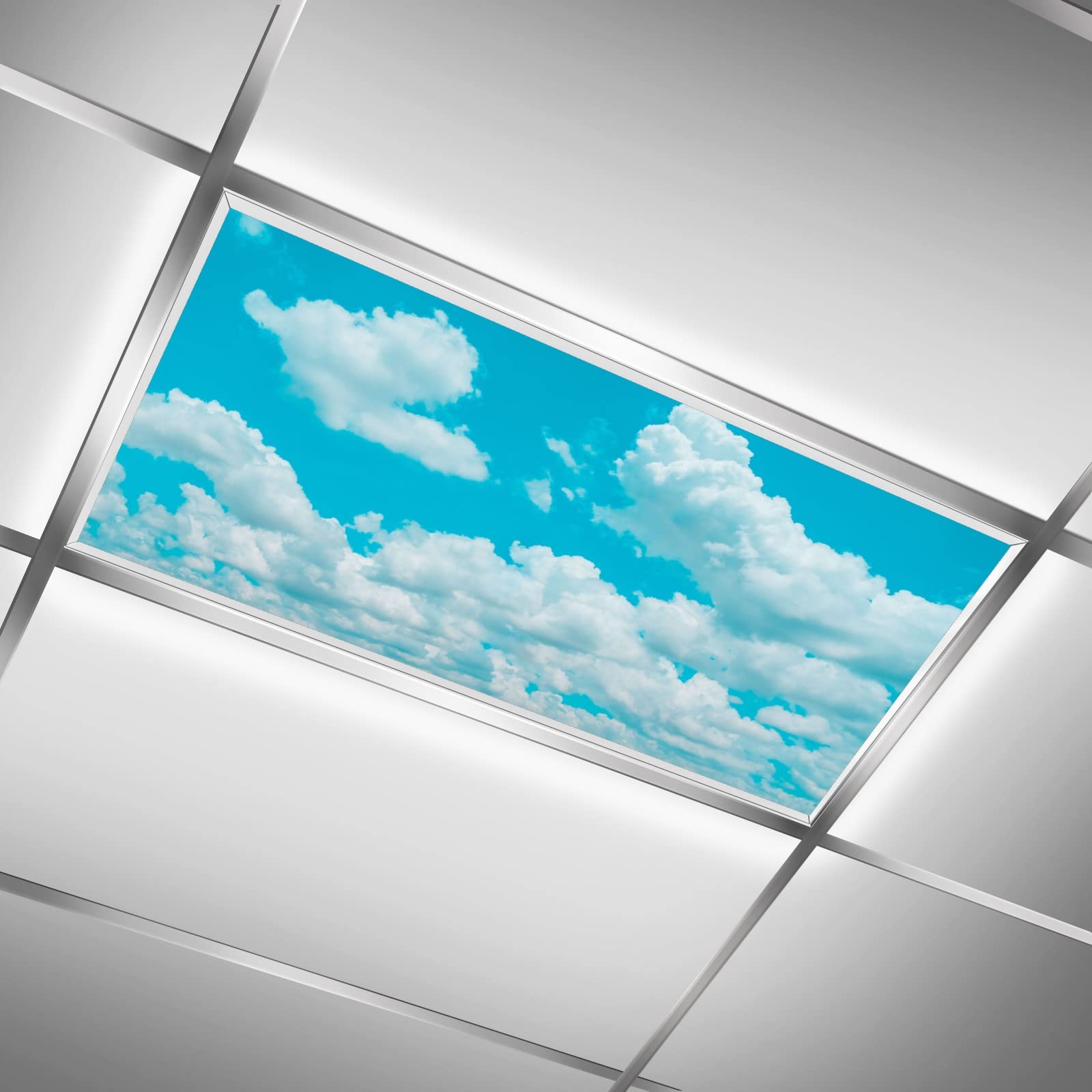 Shutiall Fluorescent Light Covers for Classroom Office - Eliminate ...