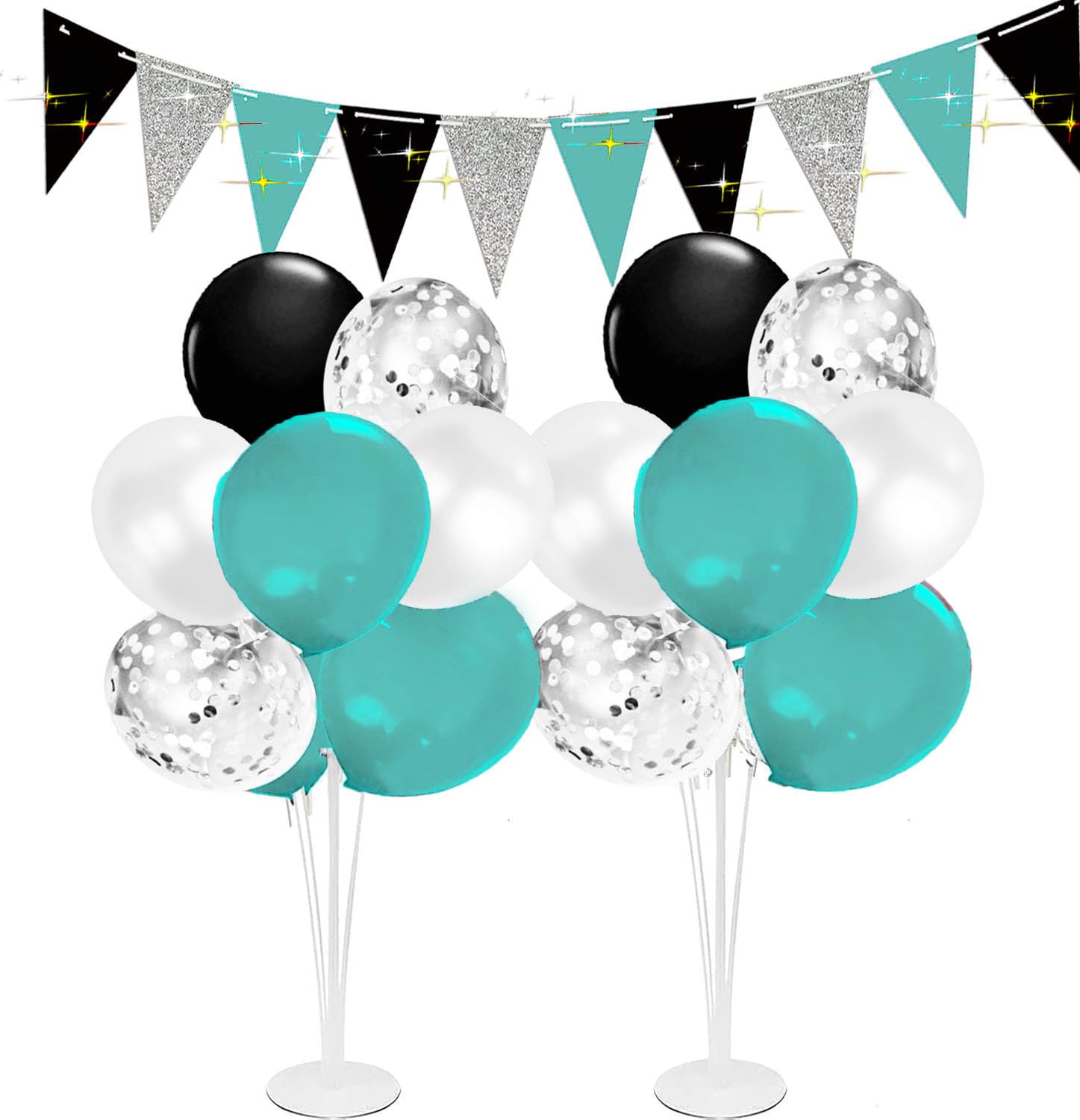Mint green and black wedding theme | Beachweddingtips.com