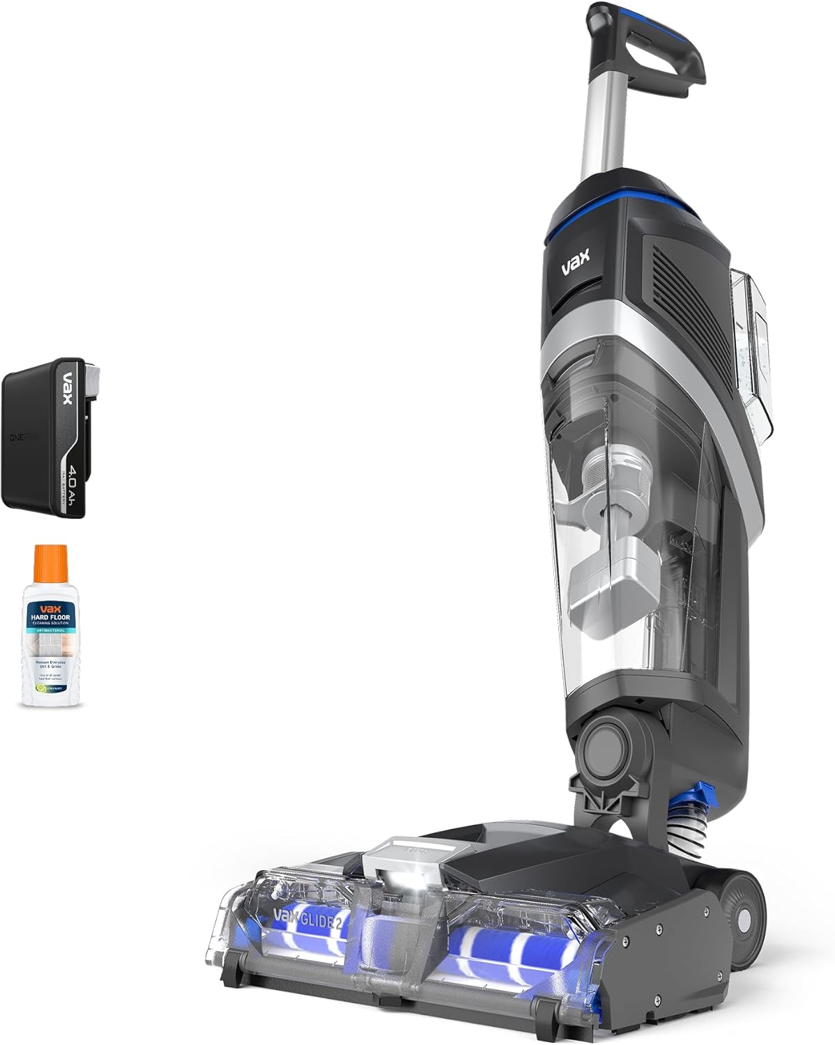 Vax Glide 2 Cordless Hard Floor Cleaner, Wash, Deep Clean and Dry ...