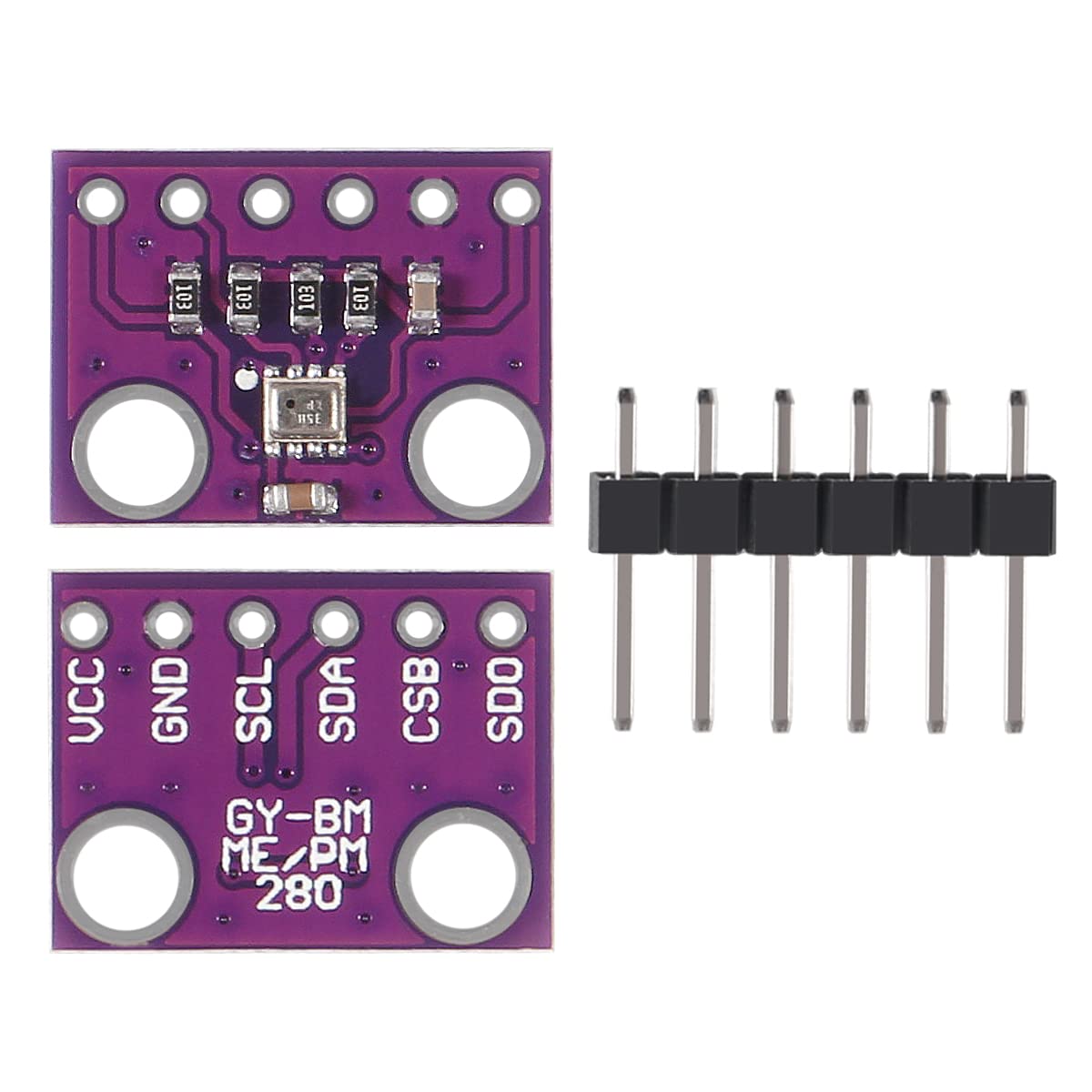 Snapklik.com : 10Pcs BMP280 33V Atmospheric Pressure Sensor Module High Precision Digital ...