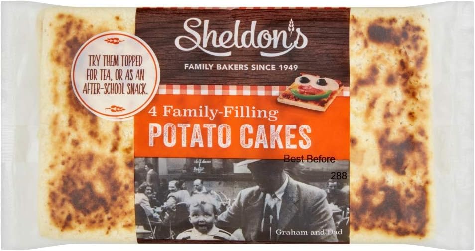 Sheldon Potato Cake, 4 x 68g : Amazon.co.uk: Grocery