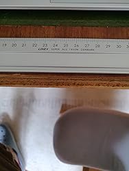 Linex Hobby Cutting Ruler Anti-slip Light Aluminium 1 Bevelled Side 1 ...