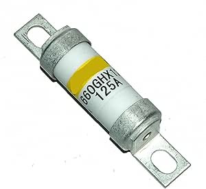 Amazon.com: 660ghx-40A/63/100/125/160/200/250SUL/315ultc Fuse (Size : 660GHX-125) : Industrial ...