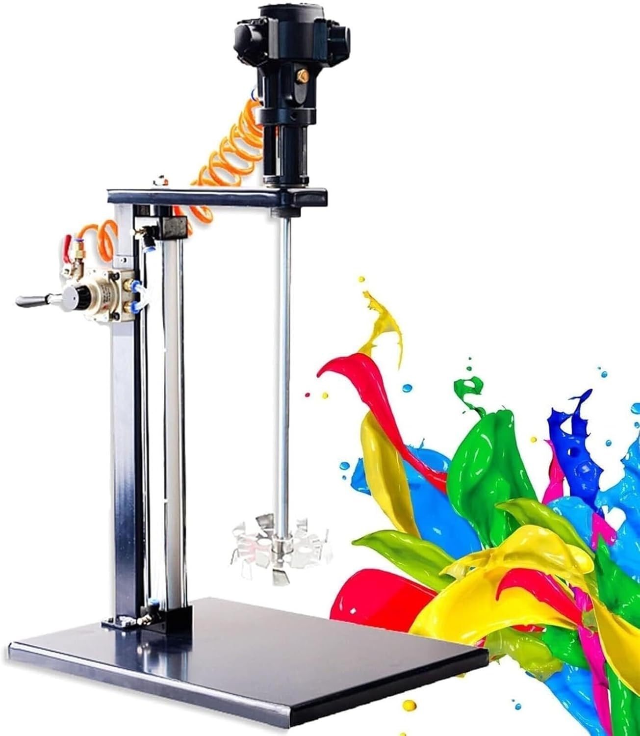 Amazon.com: Pneumatic Paint Mixer Automatic Paint Stirring Machine ...