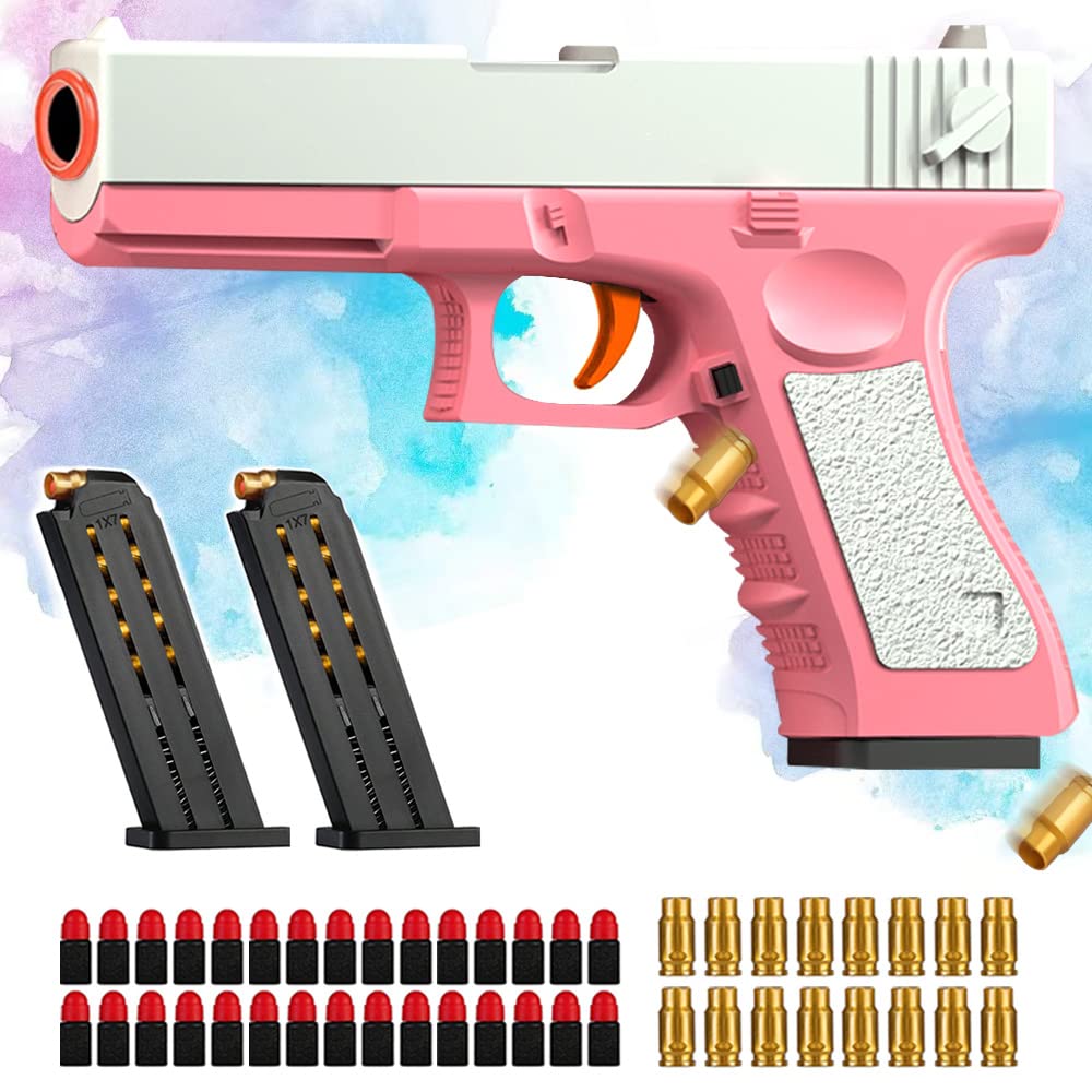 Toy Gun Soft Foam Bullets And Shell Ejection Action Safety | Desertcart ...