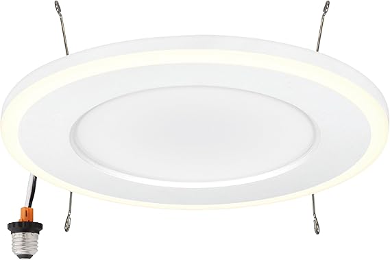 Maxxima 5 in. & 6 in. Retrofit Recessed LED Downlight with Night Light ...