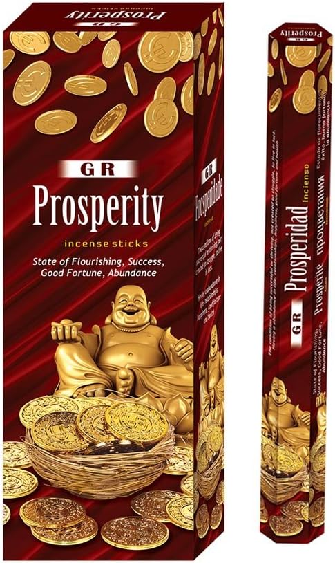 Amazon.com: GR Prosperity Incense Sticks Fragrance Aroma - Pack of 6 ...