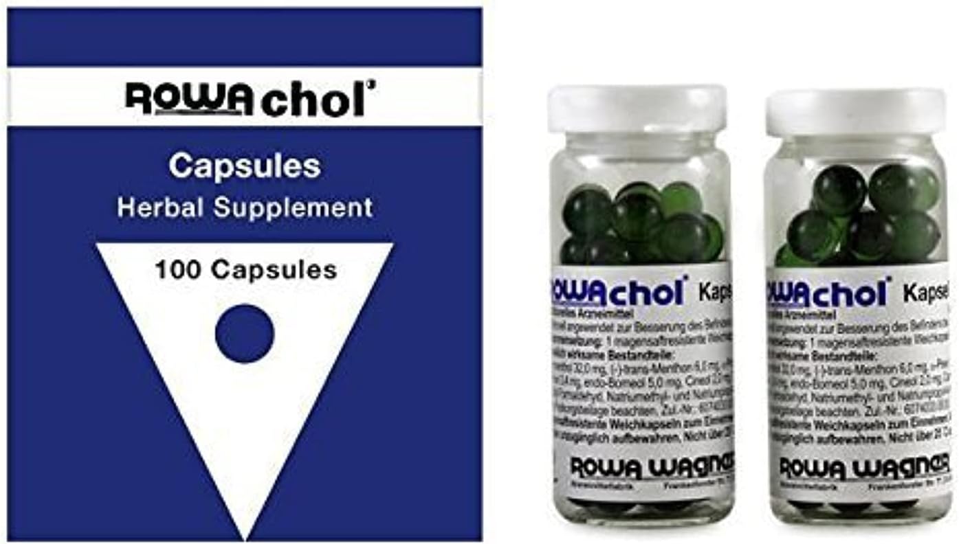 Rowachol Capsules 100 Capsules : Buy Online at Best Price in KSA - Souq ...