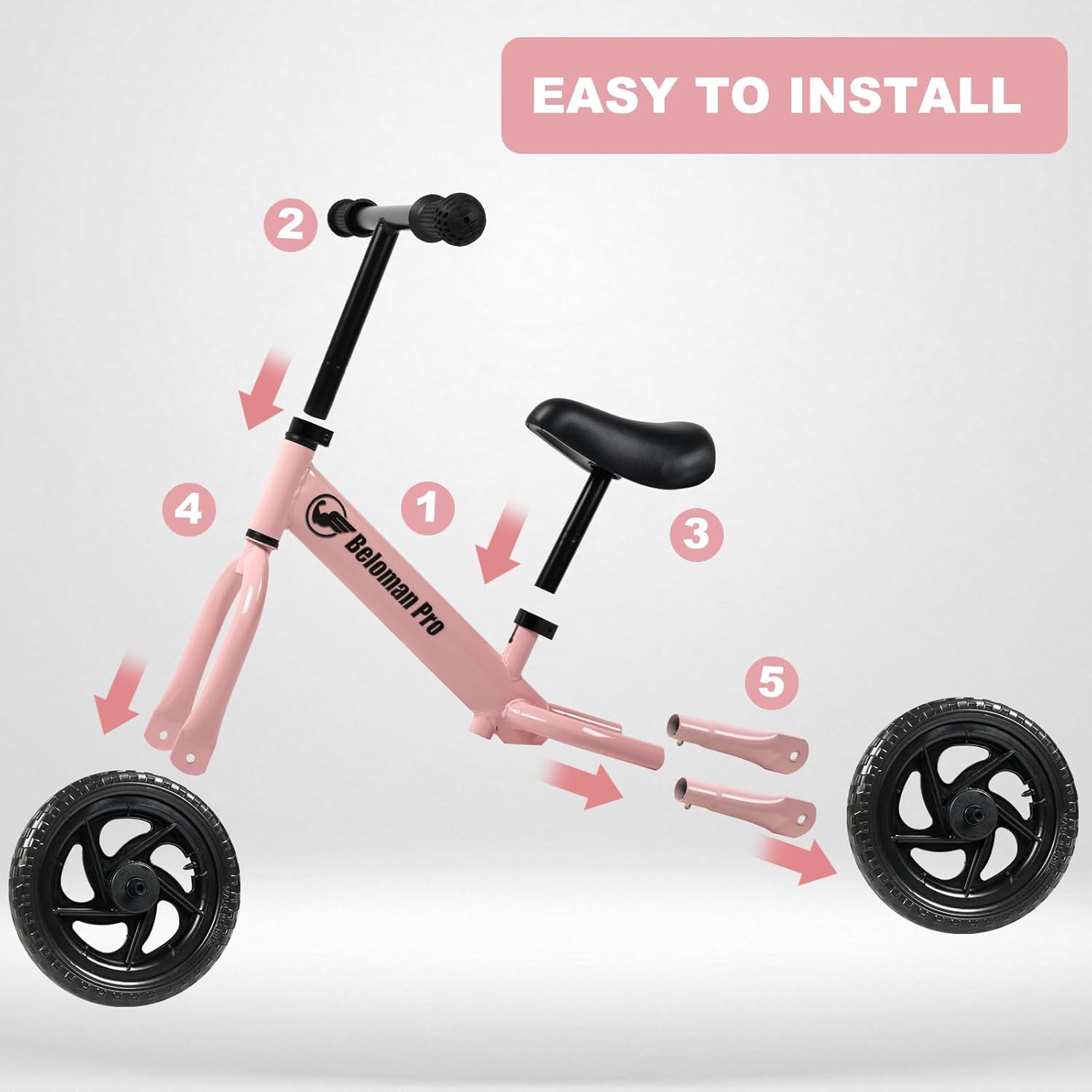 Balance Bike 2-5 Year Old Lightweight Toddler Bike Philippines | Ubuy