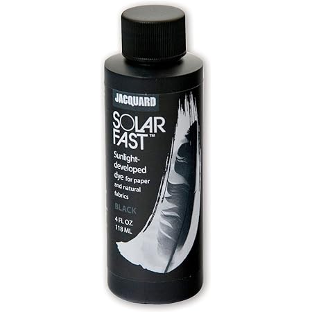 Amazon.com: Jacquard SolarFast Dye - 4oz - Black - Create Remarkably ...