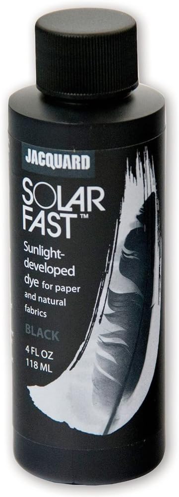 Amazon.com: Jacquard SolarFast Dye - 4oz - Black - Create Remarkably ...