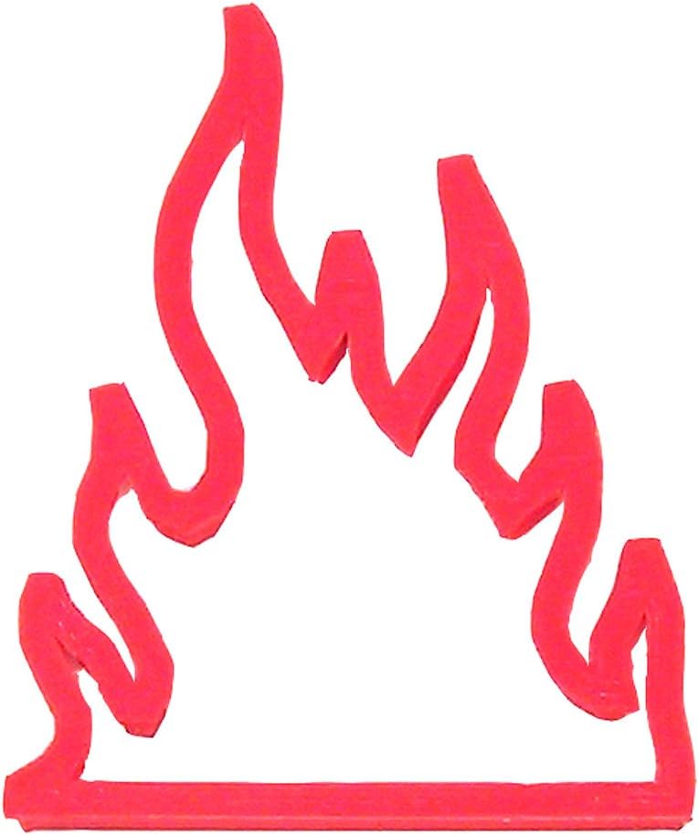 Amazon.com: FIRE FLAMES CAMPFIRE FIREFIGHTER FIREMAN COOKIE CUTTER MADE ...