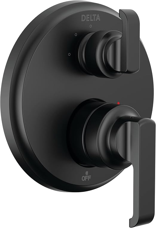 Delta Tetra Single-Function Shower Handle Trim Kit with 3-Way ...