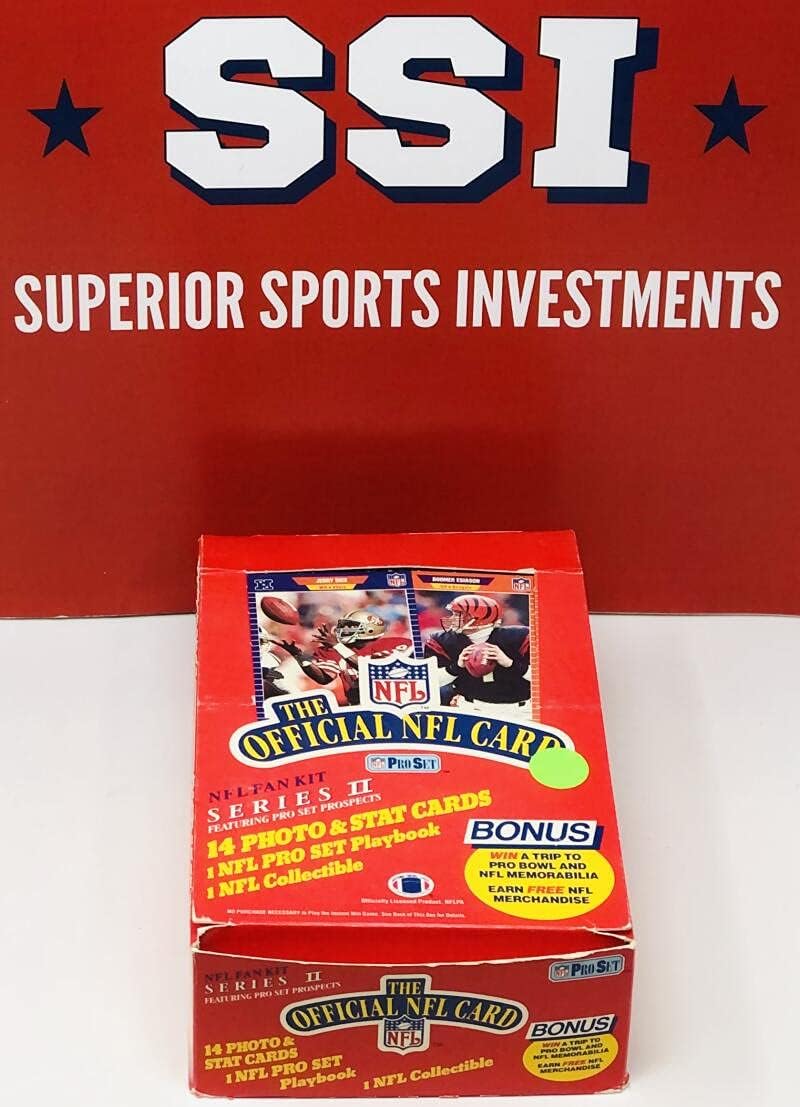 1989 Pro Set Series 2 Football Box at Amazon's Sports Collectibles Store