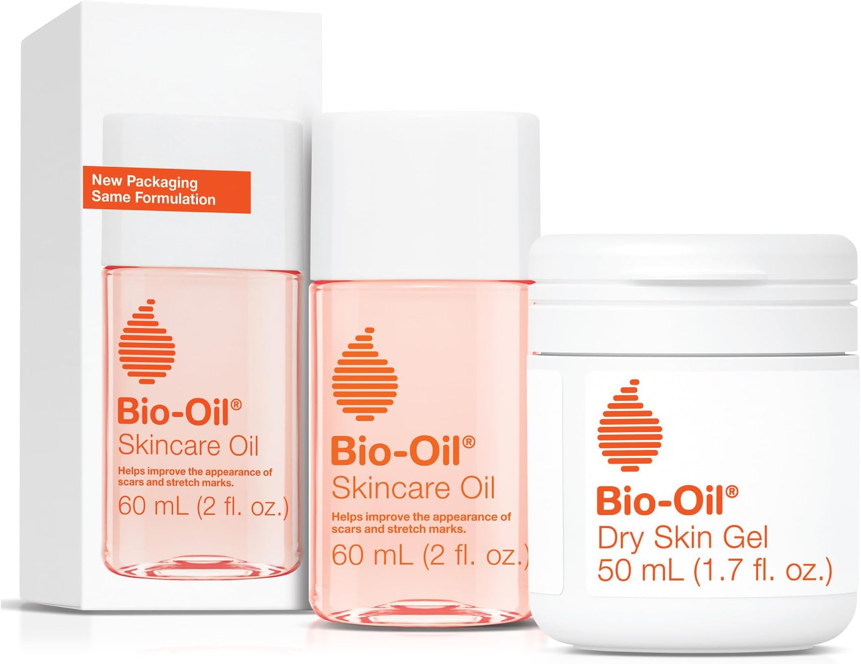 Amazon.com : Bio-Oil Travel Skincare Bundle for Scars, Stretch Marks ...