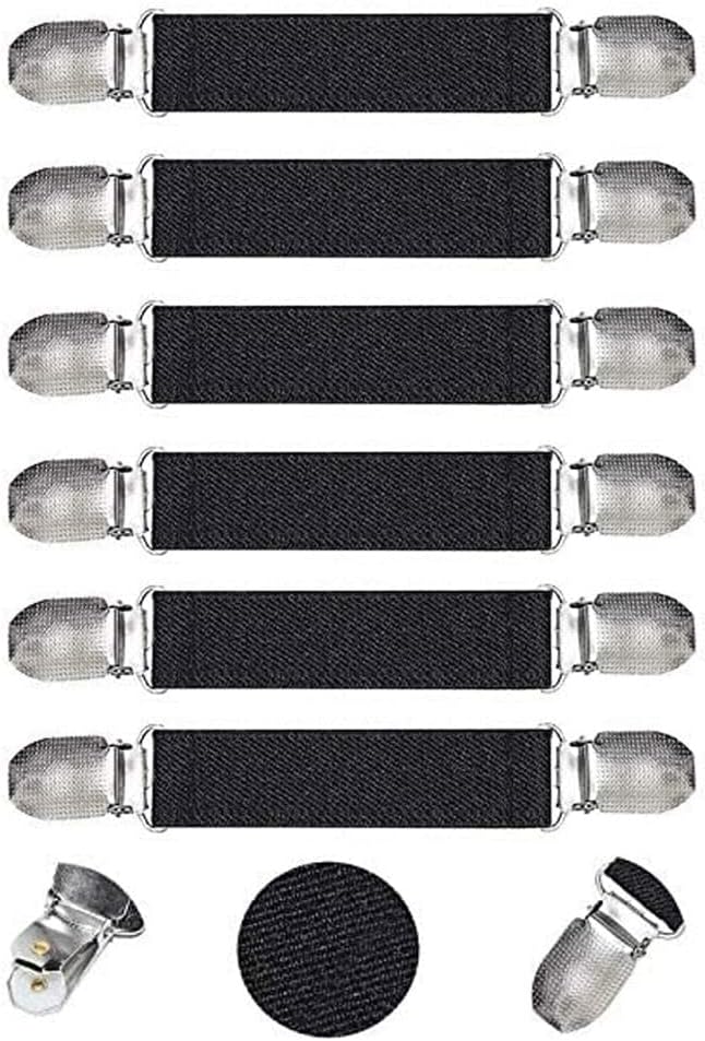 Amazon.com: Elastic Hat Clips for Travel,Mitten Clips for Kids ...