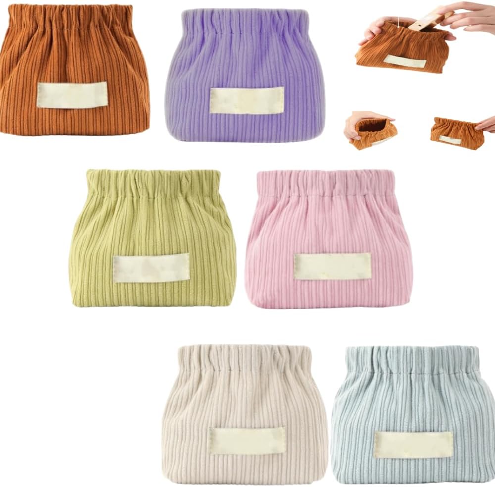 Amazon.com: Corduroy Elastic Hair Tie Organizer，Corduroy Elastic ...