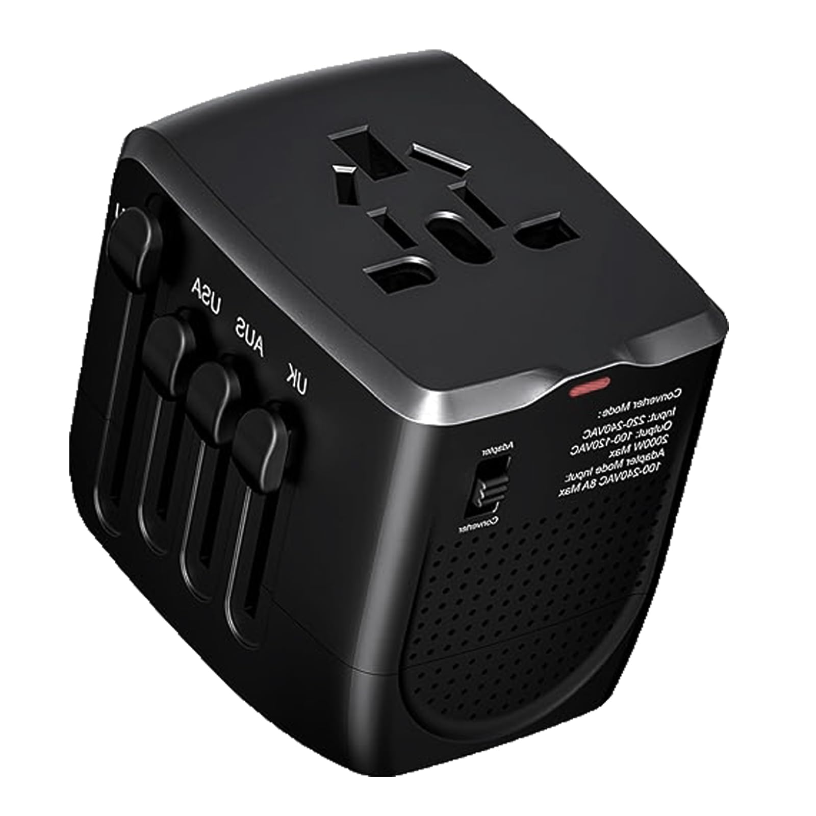Amazon.com: International Travel Adapter Voltage Converter, Step Down ...