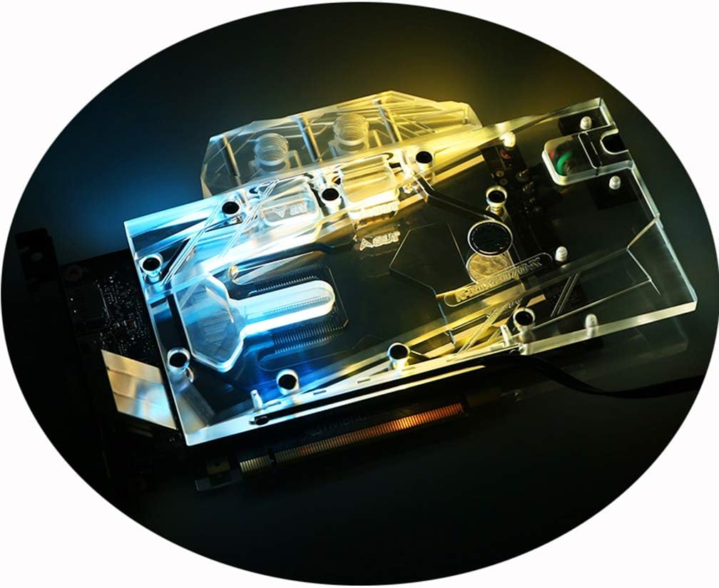 Amazon.com: Bykski GPU Liquid Cooler Copper Waterblock G1/4 Threads ...