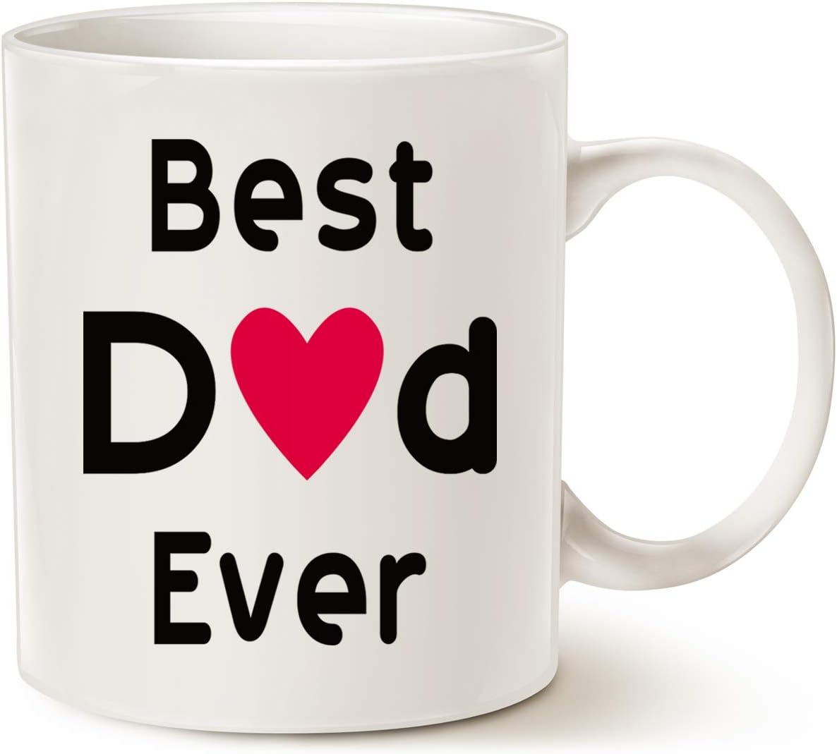 Amazon.com: MAUAG Best Dad Coffee Mug, Best Dad Ever Unique Birthday ...