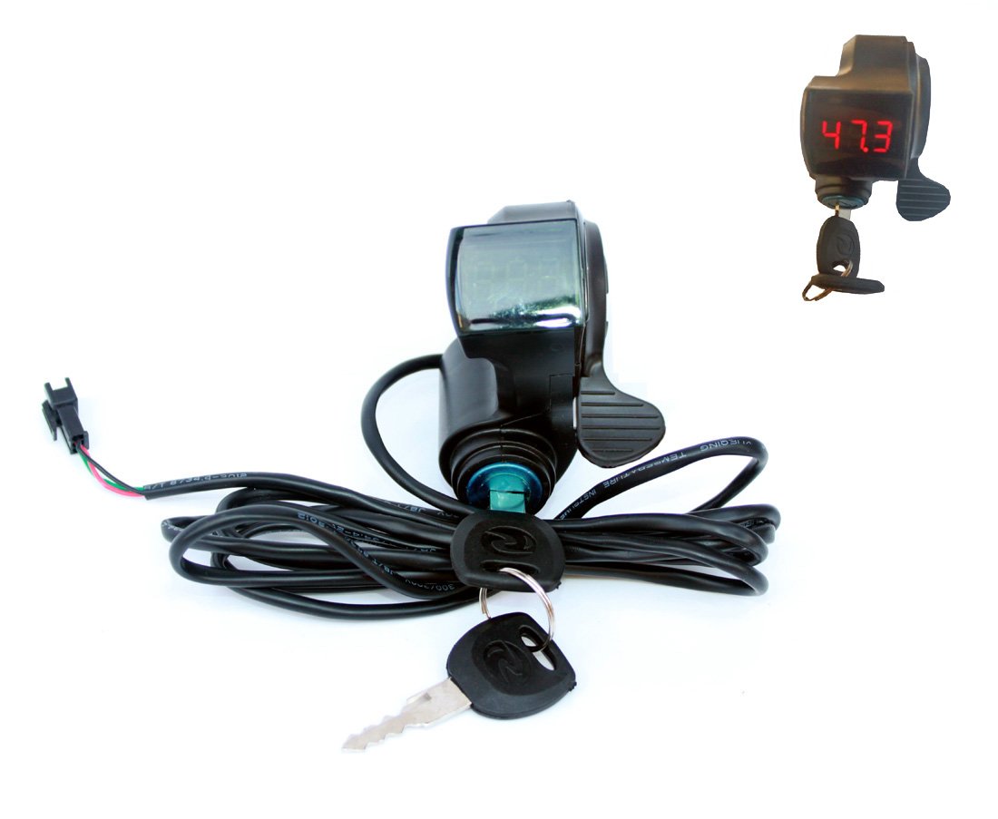 Buy L-faster Electric Bike Controller Key Lock Switch Display Battery ...