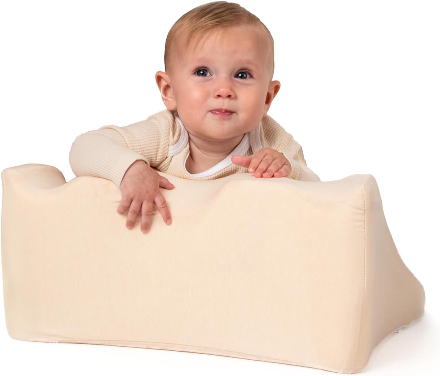 Amazon.com: Peekaboo Pillow – Newborn Lounger – Inclined Tummy Time ...