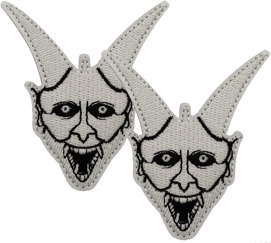 Amazon.com: 2 PCS AliPlus Witch Patches Luminous Patch Glow in The Dark ...