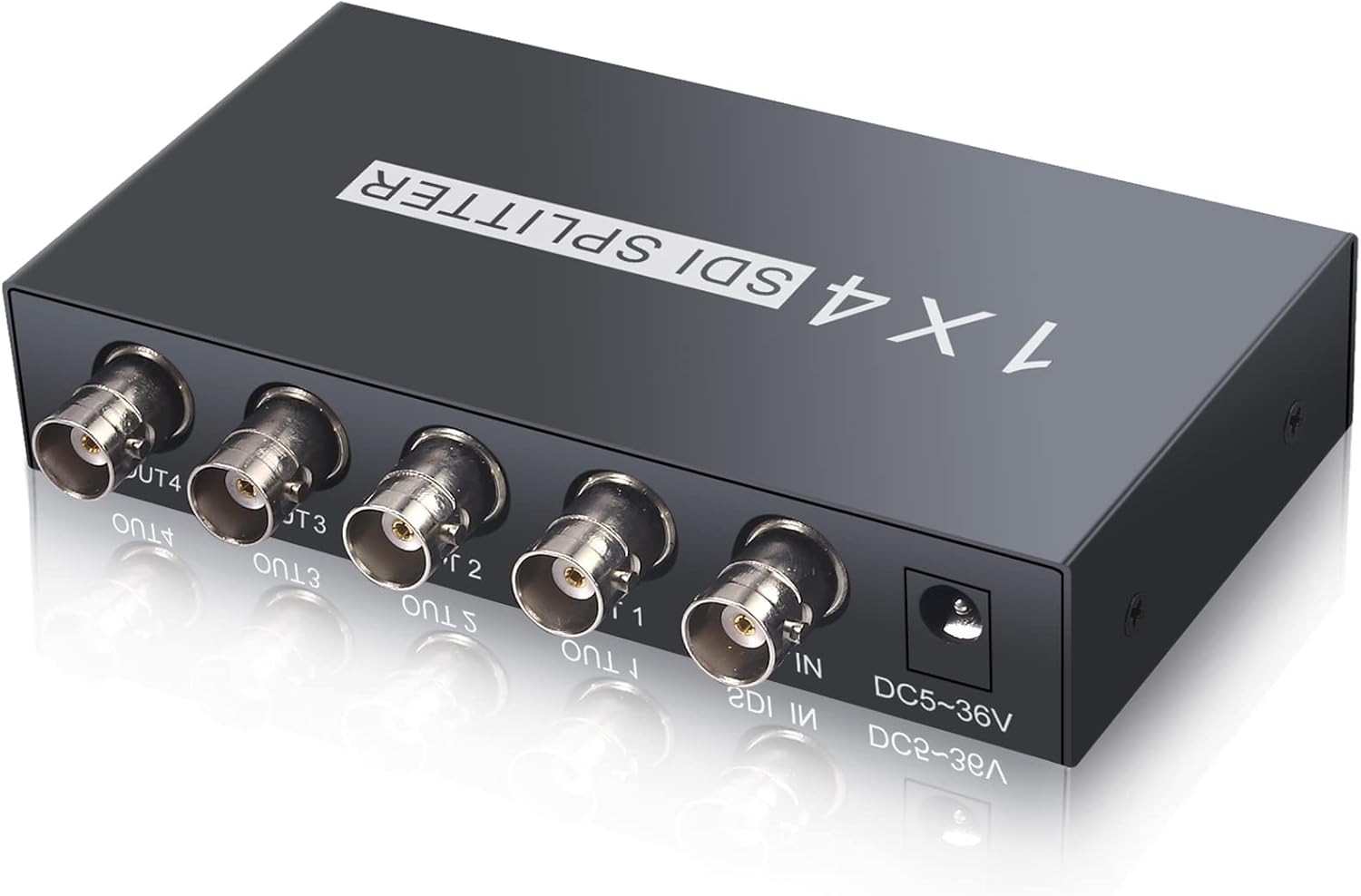 eSynic 1080P 1X4 SDI Splitter 1 In 4 Out Distribution 4 Way SDI ...