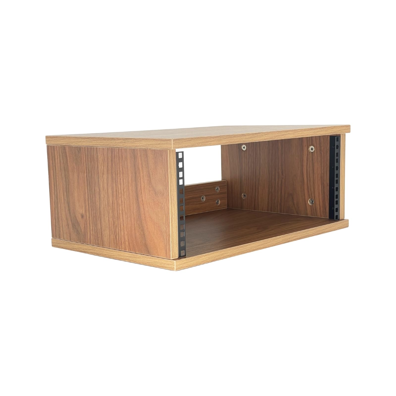 Snapklik.com : Fmuser 4U Wooden Desktop Studio Rack, Standard Recording ...