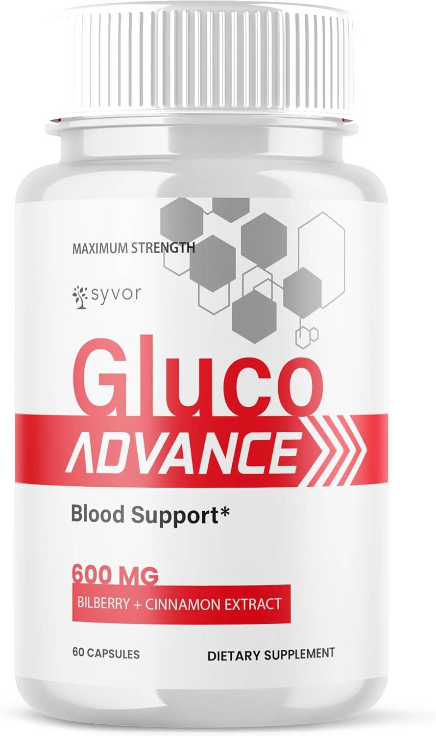 Gluco Advance Capsules, Official Gluco Advance Supplement Pills with ...