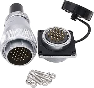 Amazon.com: Eonvic WEIPU WS28 26 Pin Connector Waterproof IP67 Metal ...