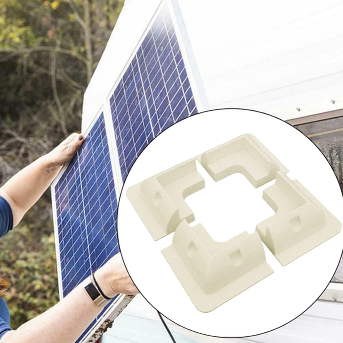 HANABASS Solar Panel Roof Mounting Car Solar Panel Bracket Solar Panel ...