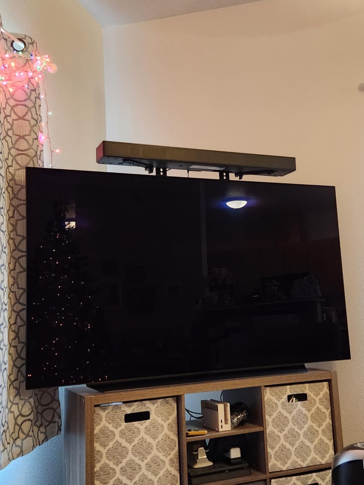 Amazon.com: MOUNTUP Universal Soundbar Mount Sound bar Bracket Mounting ...