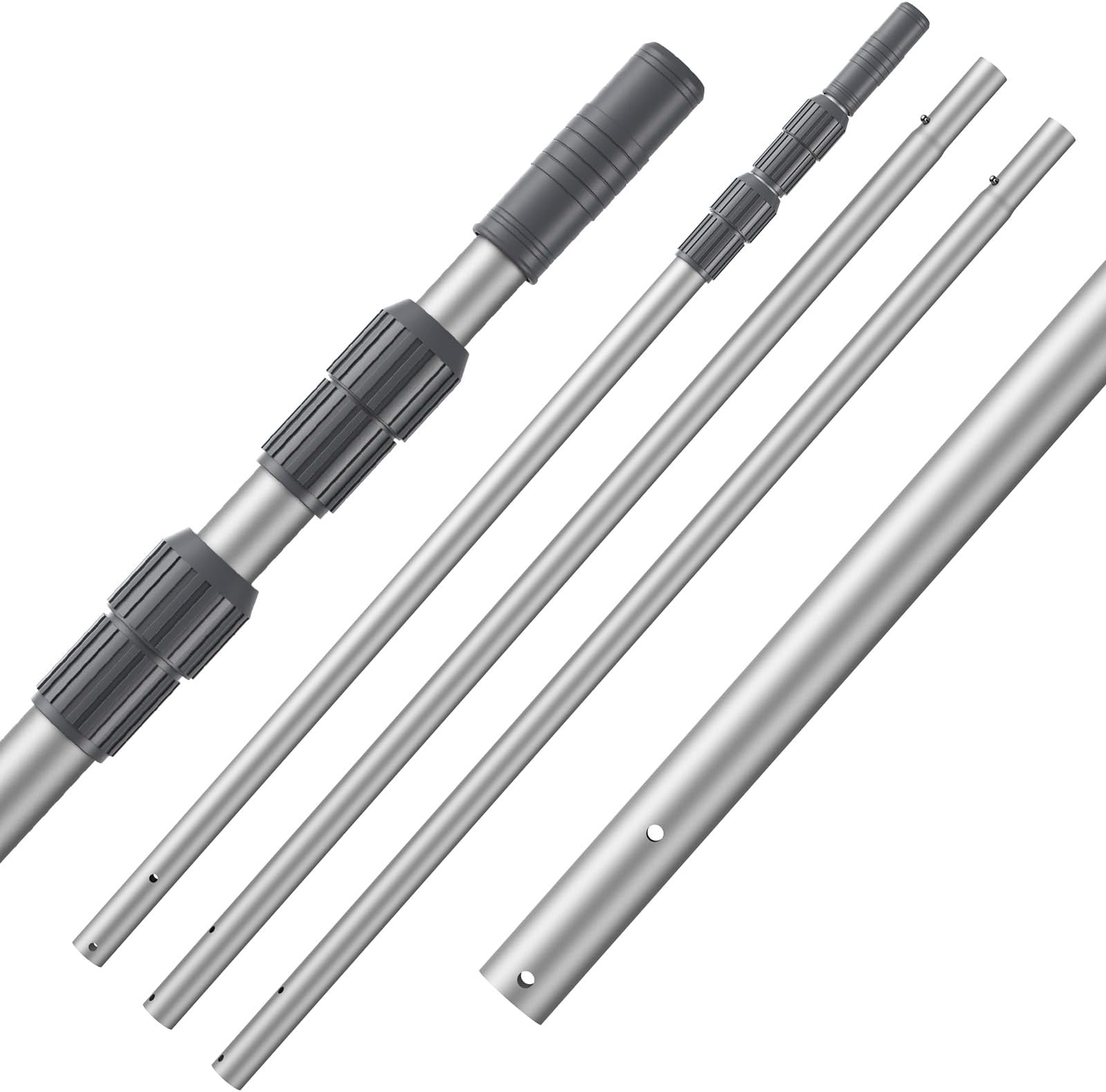 Amazon.com : 14 Foot Aluminum Telescopic Swimming Pool Pole - 5 ...