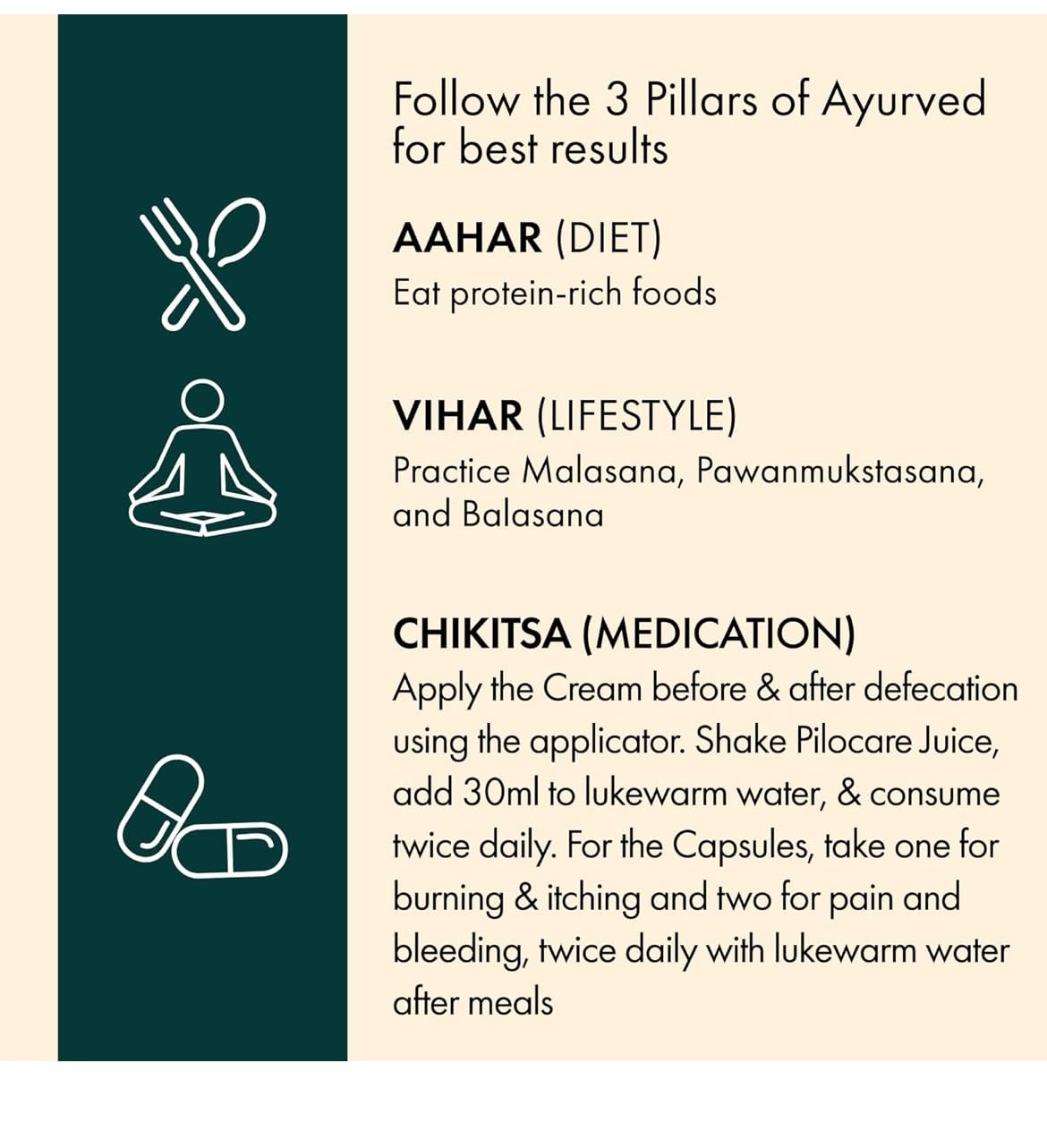 Buy Dr. Vaidya's Advanced Piles Care Combo | Ayurvedic Medicine for ...