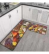 Amazon.com: Farmhouse Kitchen Rugs and Mats Set of 2, Welcome to The ...