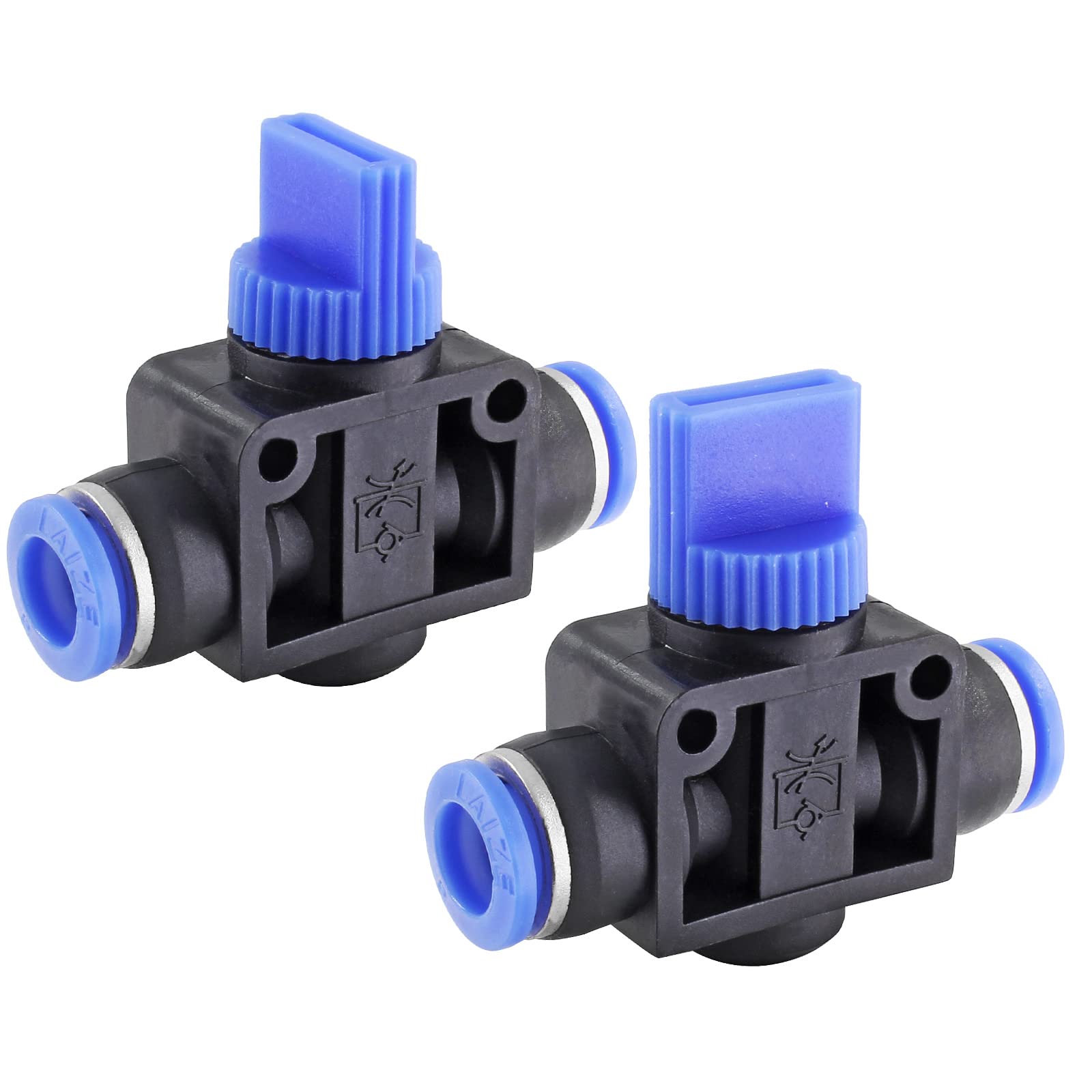 Pneumatic Quick Connect Valve Reduced Union Tube OD 1/4 To 3/16