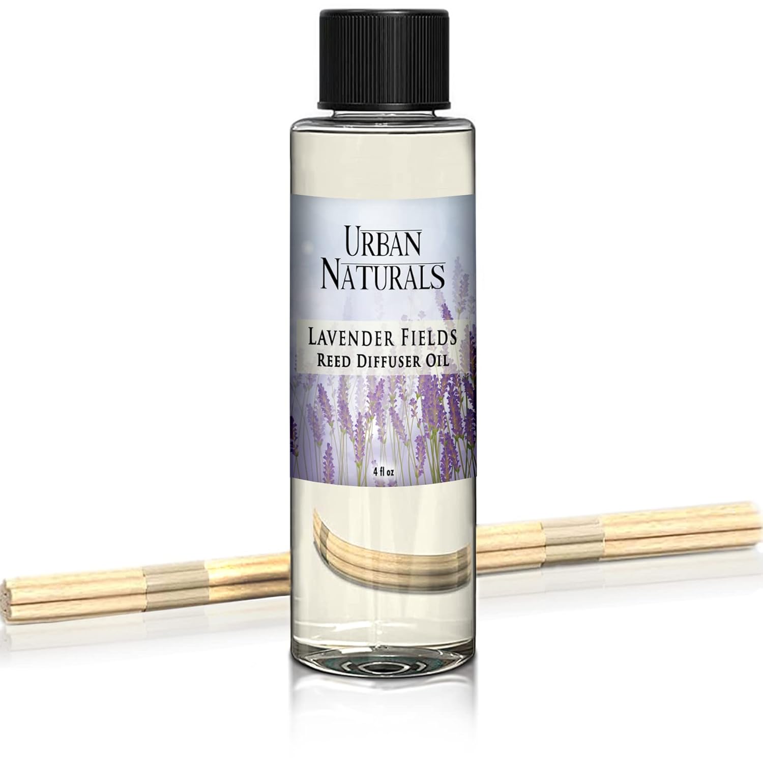 Urban Naturals French Lavender Fields Reed Diffuser Oil Refill & Set of ...